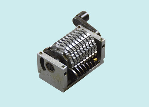 Numbering Machine 19in 9 Digits Straight Backward Flat Base - PP&E